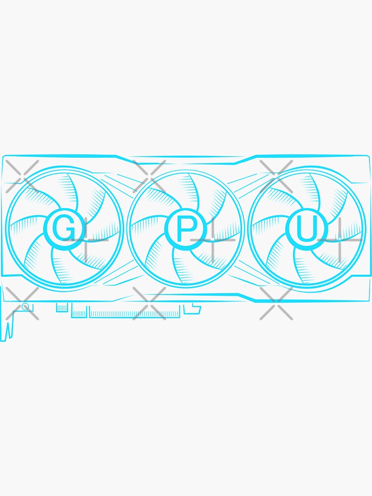 "Retro Gamer GPU" Sticker for Sale by WorldEngine | Redbubble