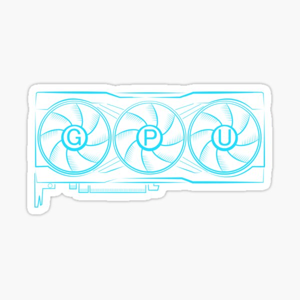 "Retro Gamer GPU" Sticker for Sale by WorldEngine | Redbubble