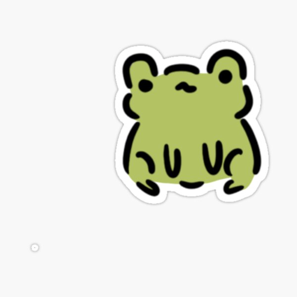 "Frank the Frog " Sticker by Jade1411 | Redbubble