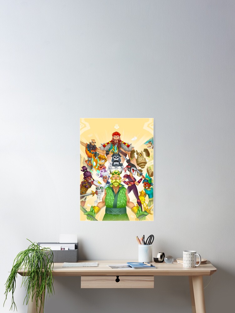 "BRAWLHALLA POSTER" Poster for Sale by Christian Ozoudeh | Redbubble