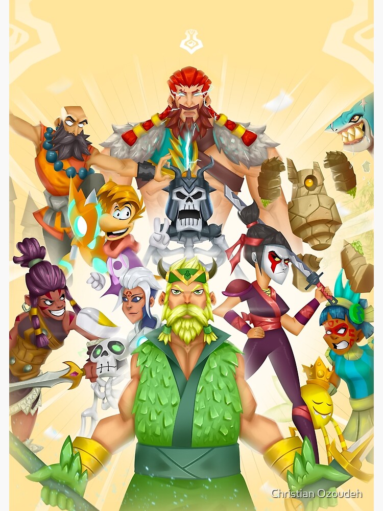 "BRAWLHALLA POSTER" Poster for Sale by Christian Ozoudeh | Redbubble