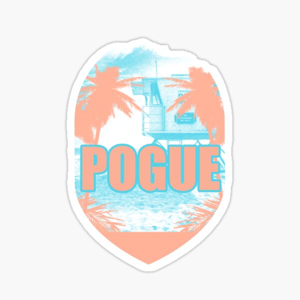 "POGUE LIFE" Sticker for Sale by MarsZone | Redbubble