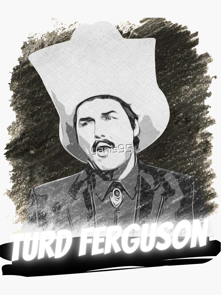 "Turd Ferguson t-shirts " Sticker for Sale by yanis95 | Redbubble