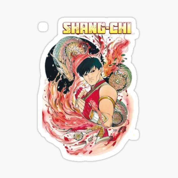 "Shang chi" Sticker for Sale by Coco-Arts | Redbubble