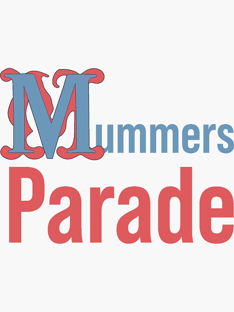 "Mummers Parade Pocket - Outdoor Parade - Philadelphia" Sticker for ...