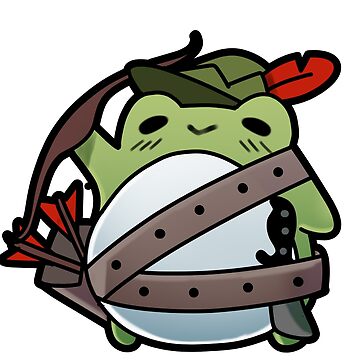"Ranger Robin Hood Frog (Textless Version)" Poster for Sale by ...