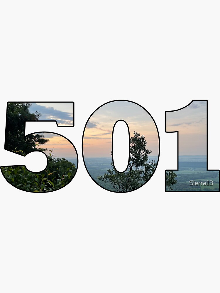 "501 Outlook" Sticker for Sale by Sierra13 | Redbubble