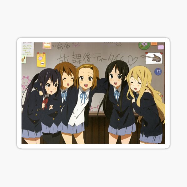 "K-On! 3" Sticker for Sale by Dylan5341 | Redbubble