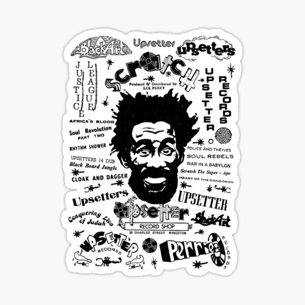 "Lee Dub Perry" Sticker for Sale by MusannaiArt | Redbubble