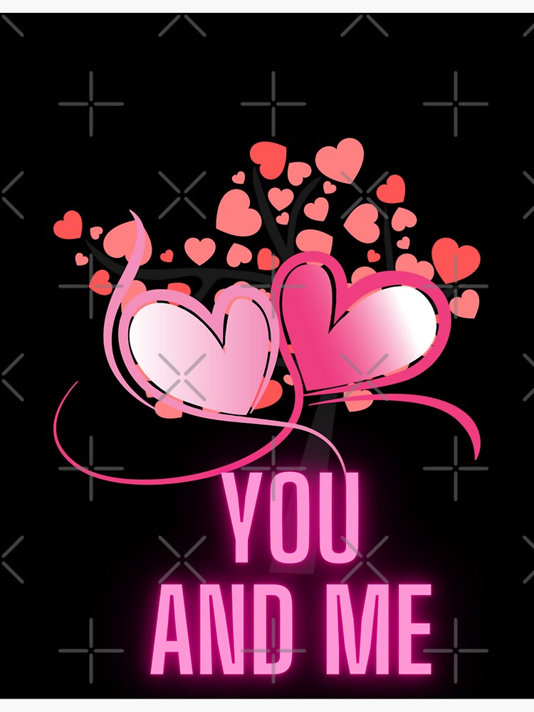 "YOU AND ME" Sticker for Sale by mapacs100 | Redbubble