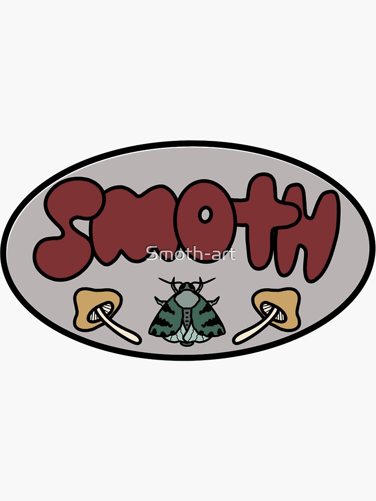 "Smoth Logo" Sticker for Sale by Smoth-art | Redbubble