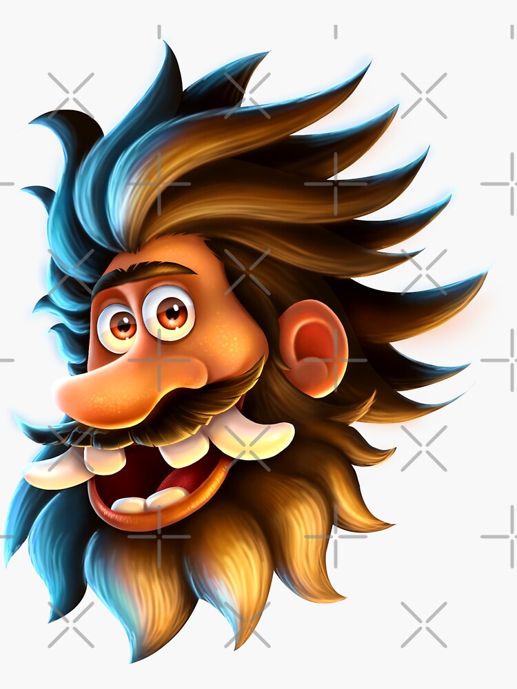 "YAKA" Sticker for Sale by izzaartz | Redbubble