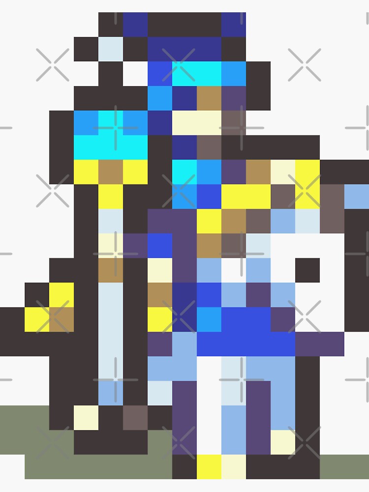 "Valkyrie Sprite" Sticker for Sale by SpriteGuy95 | Redbubble