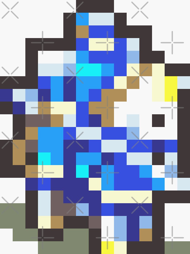 "Paladin Sprite" Sticker for Sale by SpriteGuy95 | Redbubble