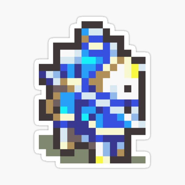 "Paladin Sprite" Sticker for Sale by SpriteGuy95 | Redbubble