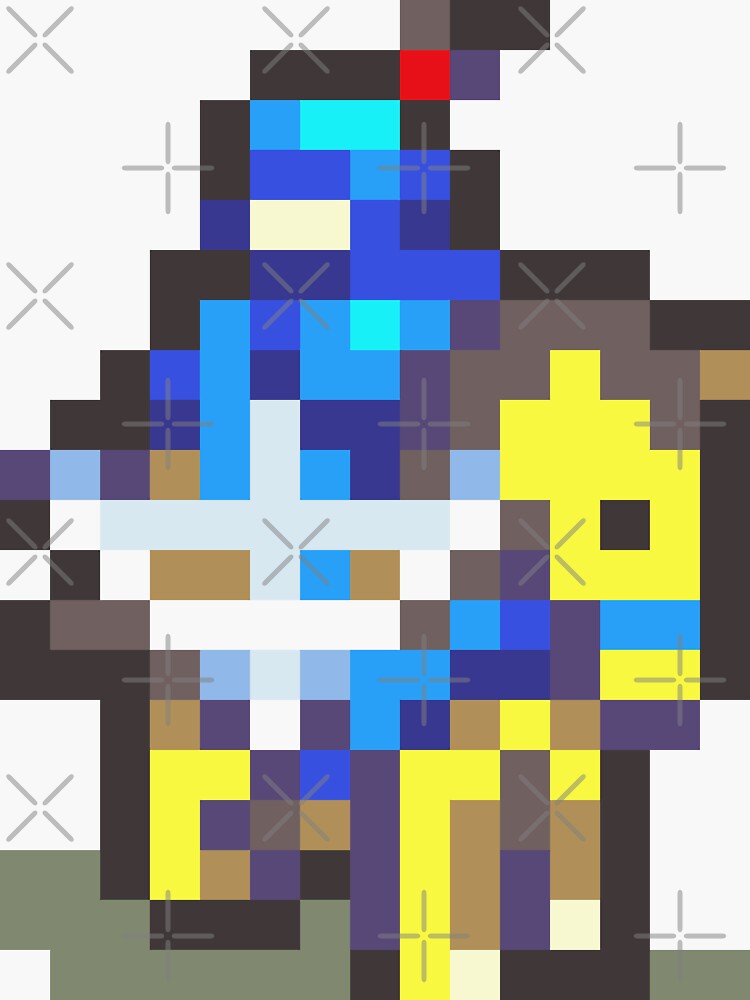 "Nomadic Trooper Sprite" Sticker for Sale by SpriteGuy95 | Redbubble