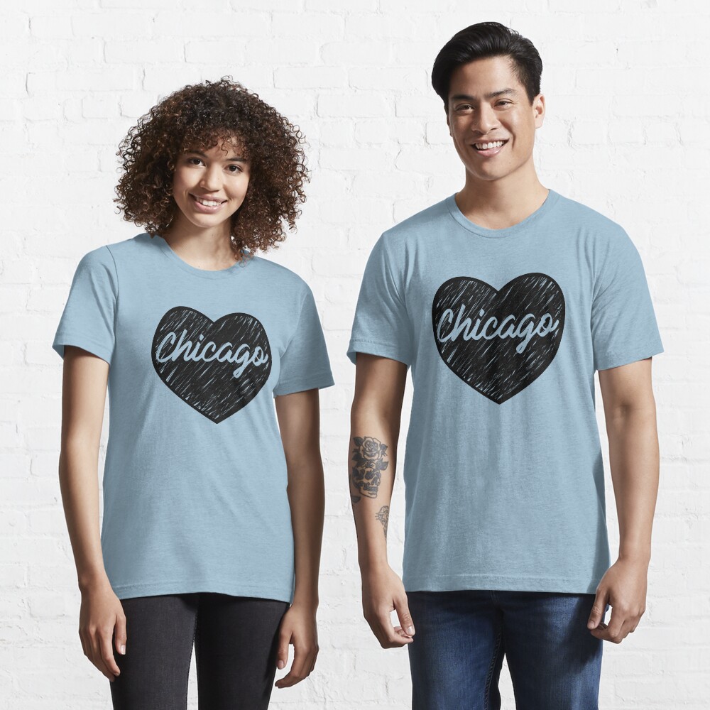 "I Love Chicago - I Heart CHI TOWN (Cursive)" T-shirt for Sale by ...