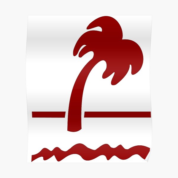 "In-N-Out Palm Tree Design" Poster for Sale by Bvloop | Redbubble