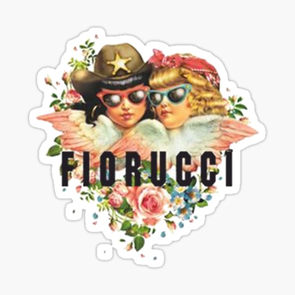 "fiorucci" Sticker for Sale by Mi-na | Redbubble