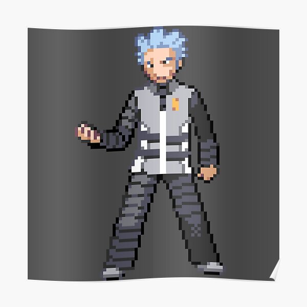 "Cyrus Trainer Sprite" Poster by Biochao | Redbubble