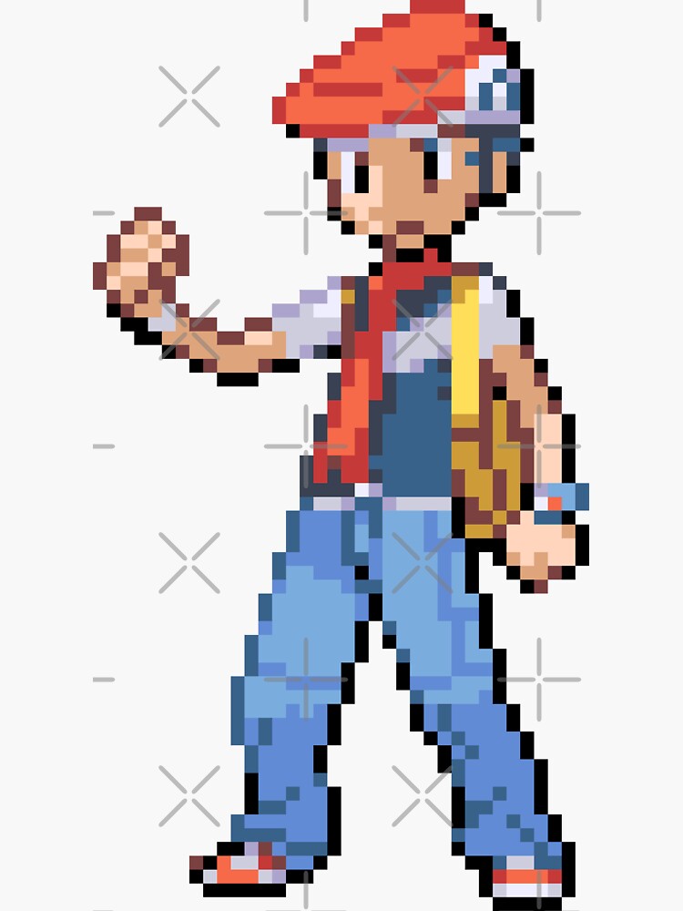 "Lucas Trainer Sprite" Sticker for Sale by Biochao | Redbubble