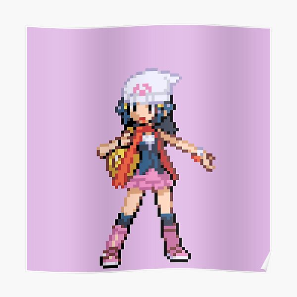 "Dawn Trainer Sprite" Poster for Sale by Biochao | Redbubble