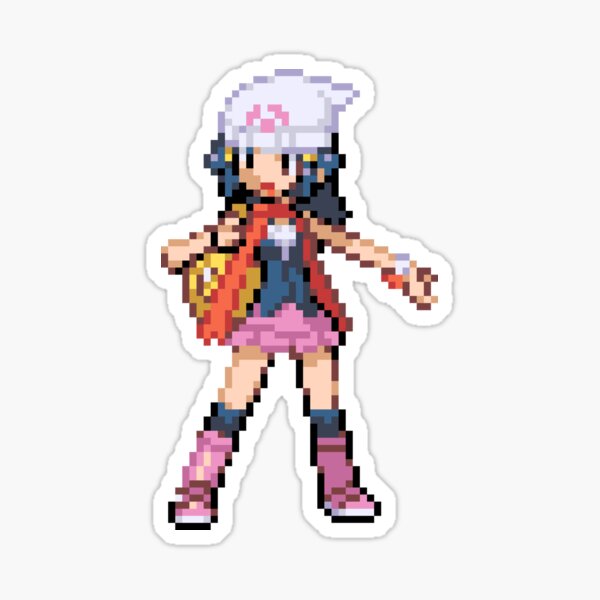"Dawn Trainer Sprite" Sticker for Sale by Biochao | Redbubble