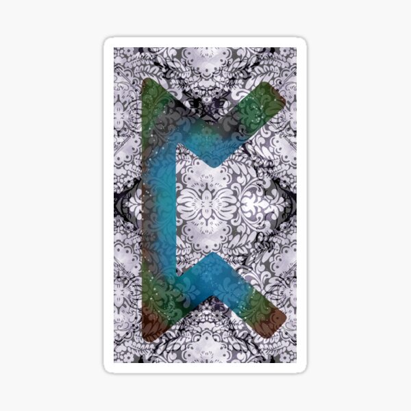 "Pertho Rune" Sticker for Sale by RealWitchyVibes | Redbubble
