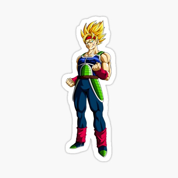 "Bardock (Goku's Father) Super Saiyan" Sticker for Sale by jazbasgen ...
