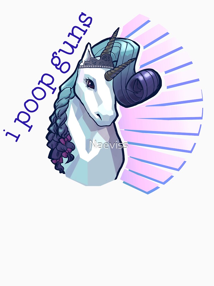 "I poop guns " T-shirt for Sale by Naeviss | Redbubble | borderlands t ...