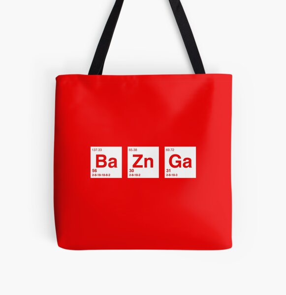 "Breaking Bad - Bazinga" Tote Bag for Sale by phunknomenon | Redbubble