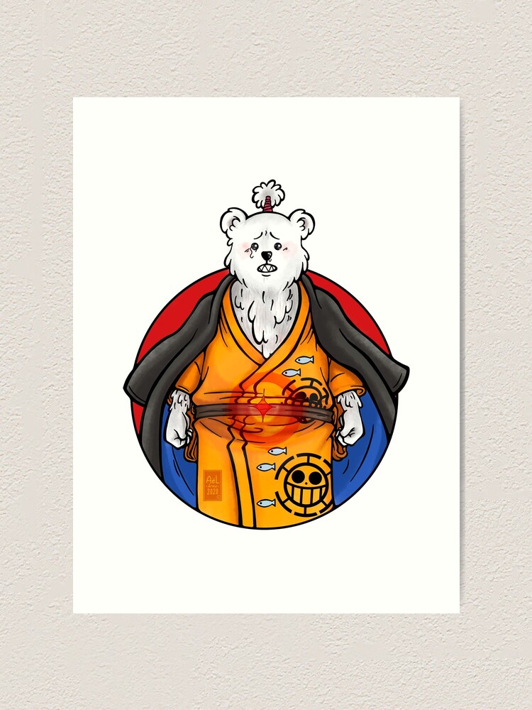 "Bepo outfit from Wano." Art Print by Ael-drawing | Redbubble