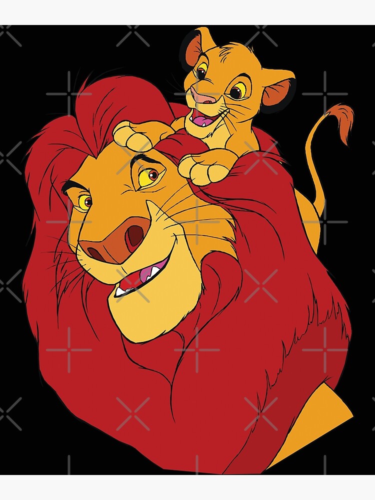 The Lion King Simba Premium Matte Vertical Poster