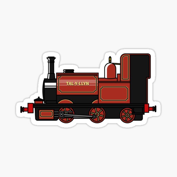 "Talyllyn the Little Old Engine" Sticker for Sale by WestieMerch ...