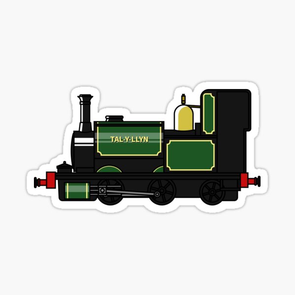 "Talyllyn the Little Old Engine (RWS)" Sticker for Sale by WestieMerch ...