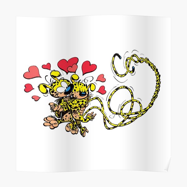 "marsupilami" Poster for Sale by dobli | Redbubble
