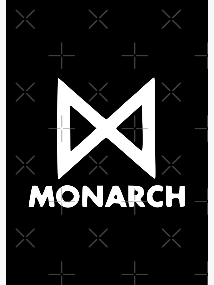 "monarch symbol godzilla king of the monster 2019 - black" Art Print ...