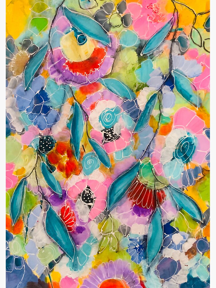 "Gun leaves in colour " Sticker for Sale by VanessaBlack9 | Redbubble