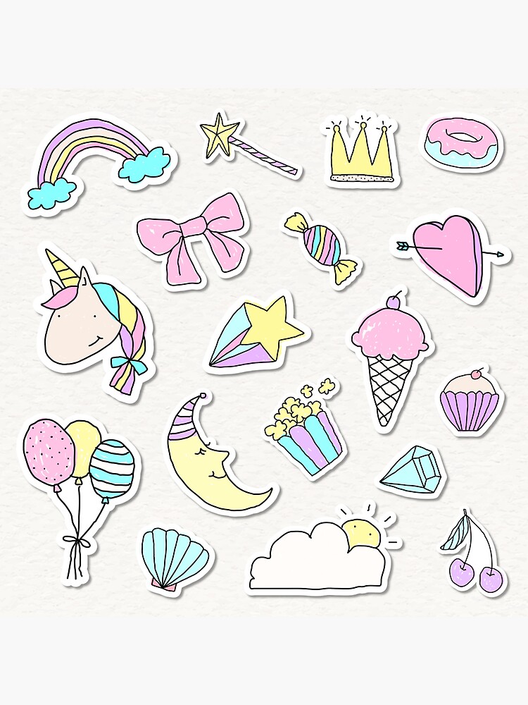 "cute pink" Sticker for Sale by koeverywhere | Redbubble