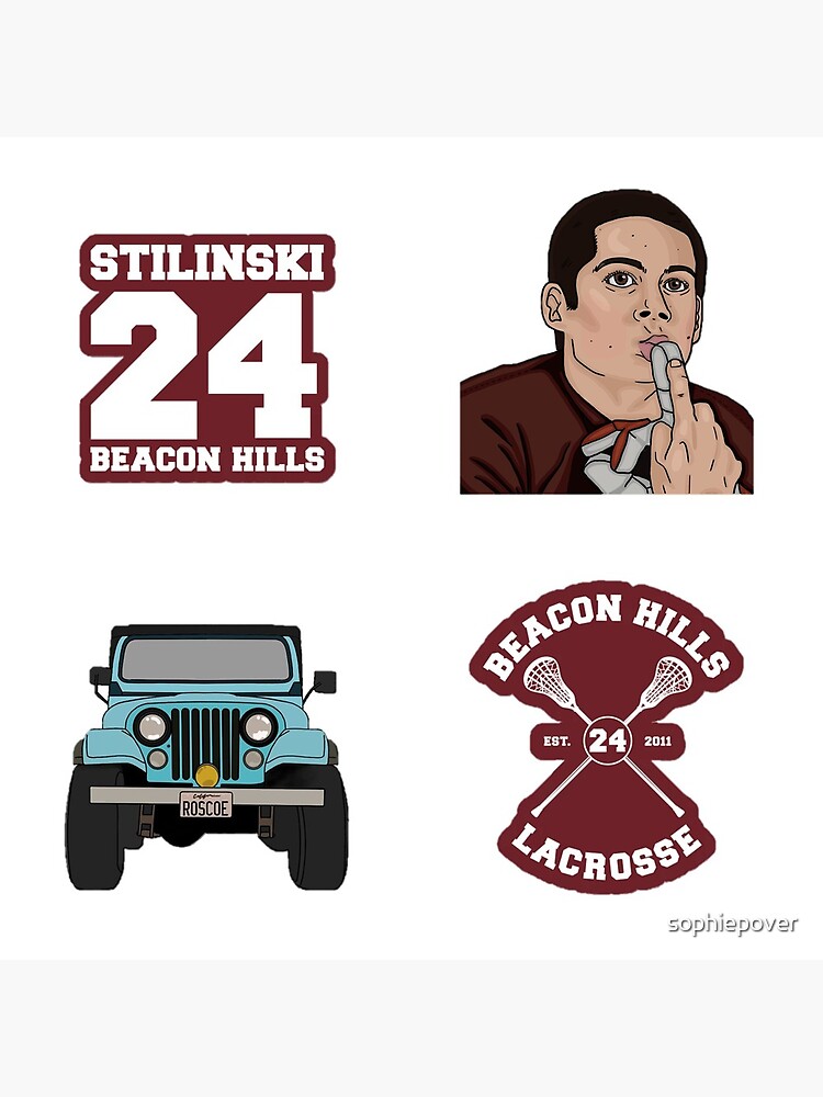 "Stiles Stilinski Sticker Pack" Poster for Sale by sophiepover | Redbubble