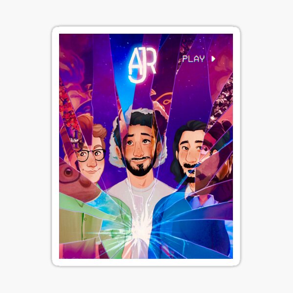 "AJR Brothers" Sticker for Sale by chatterghosts | Redbubble