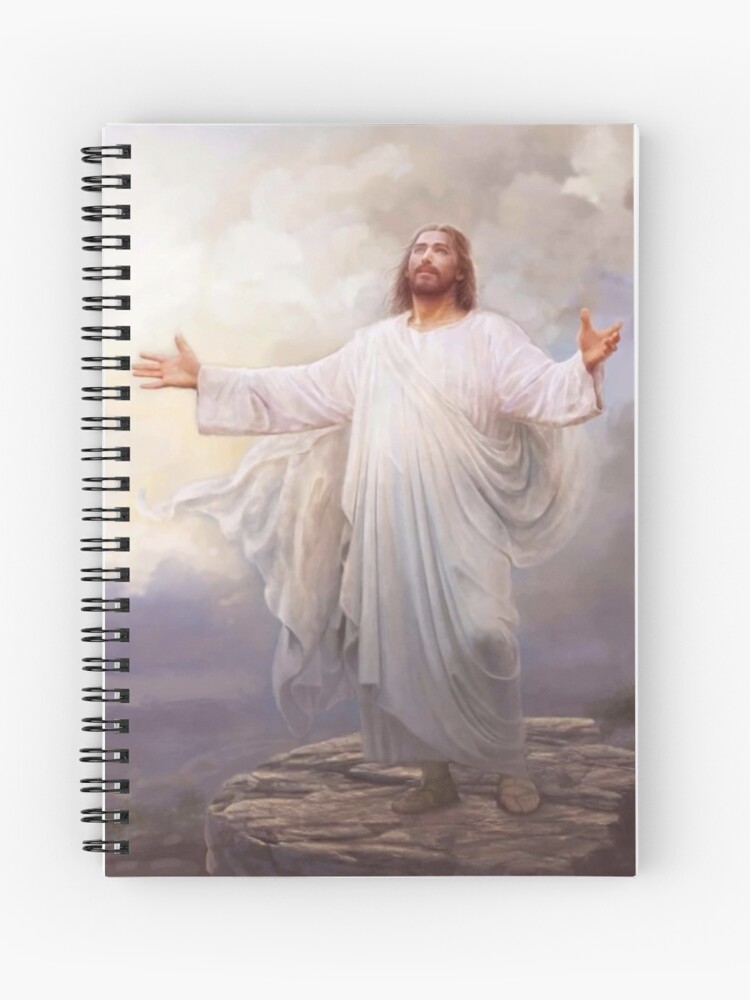 Jesucristo En El Cielo Mirando Hacia Abajo Lámina Fotográfica For