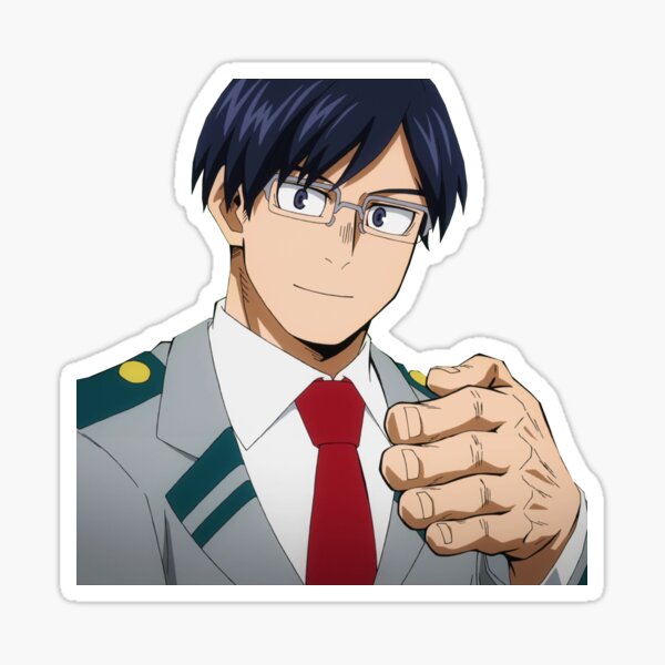 "Tenya Iida (My Hero Academia)" Sticker for Sale by kawaiicrossing ...