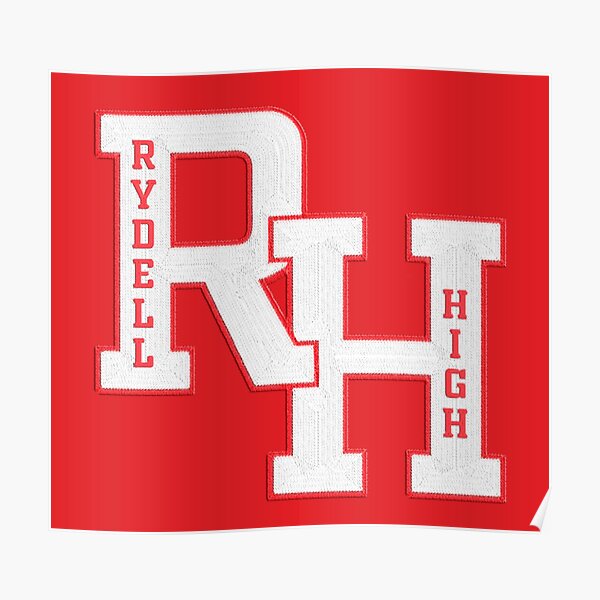 "Rydell High Patch | Grease Movie Musical Costume" Poster for Sale by ...