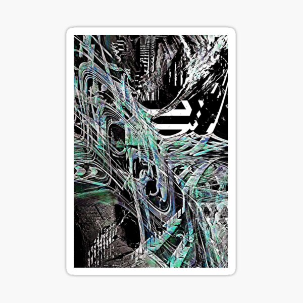 "Robotic Endocrine System " Sticker for Sale by MRNStudiosArt | Redbubble