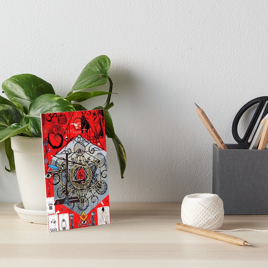 "A Heavy Heart is a Hard Path" Art Board Print by WeWINS | Redbubble