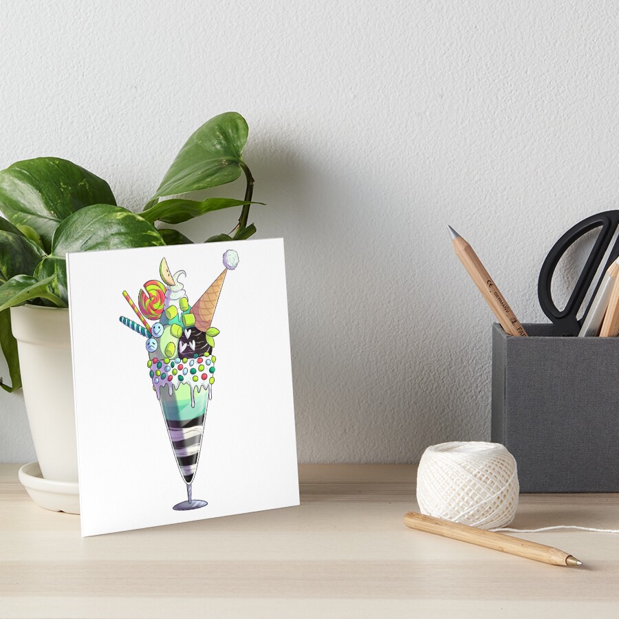 "Robo Fizz Ice cream" Sticker for Sale by Norithelord | Redbubble