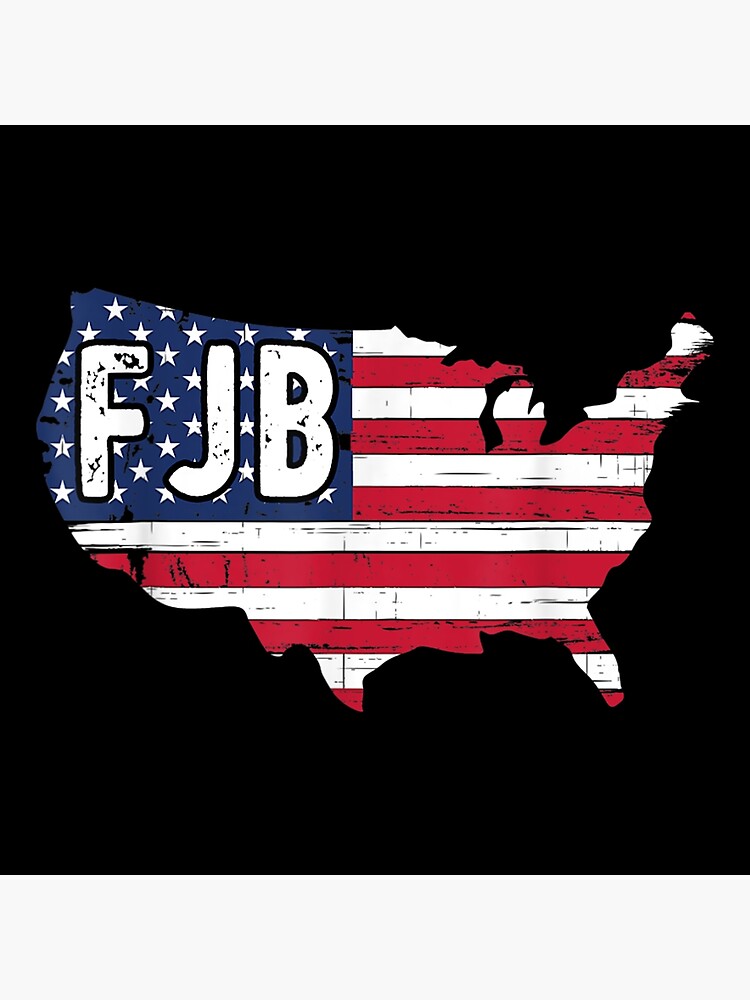 "FJB Pro America US Distressed Flag F Biden FJB Anti Biden" Fotodruck ...