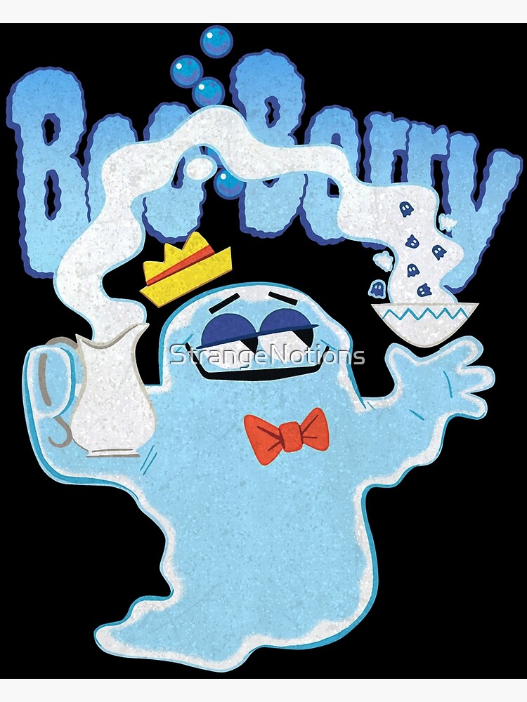 Impression photo « Mascotte et logotype de céréales Boo Berry Monster ...