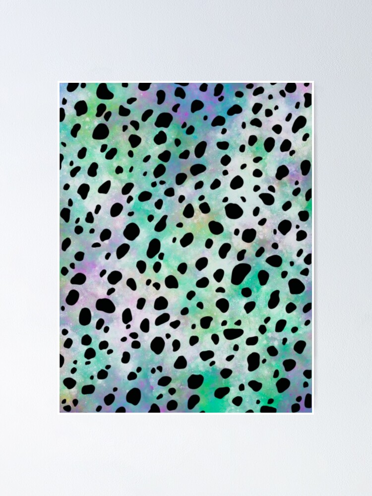 "Rainbow Dalmatian" Poster by XwonderstruckX | Redbubble